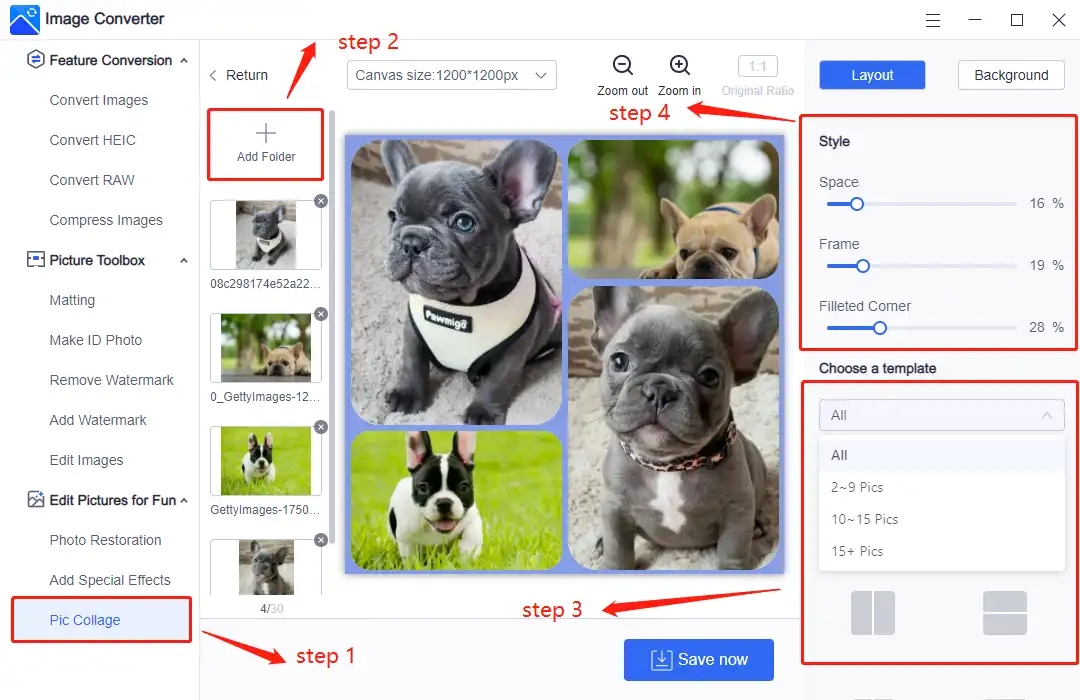 How to Easily Make a Picture Collage in 2022 [Free Guide] - WorkinTool
