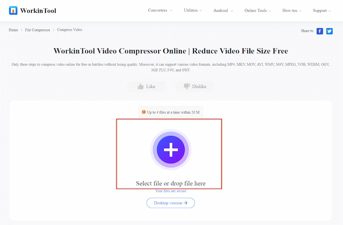 How to Compress MP4 Video Files on Mac/WindowsOnline for FREE