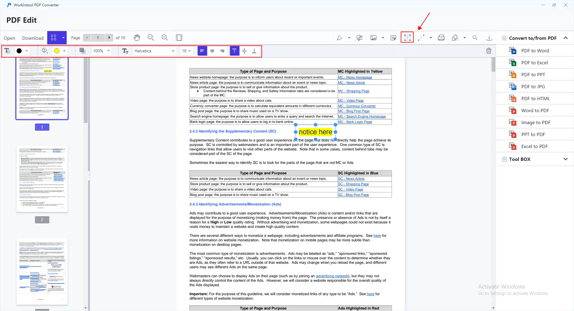 How To Add Text Box To PDF Free Online Offline 6 Ways WorkinTool