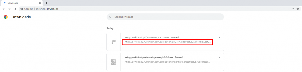 How to Recover Deleted Downloads on Google Chrome - WorkinTool