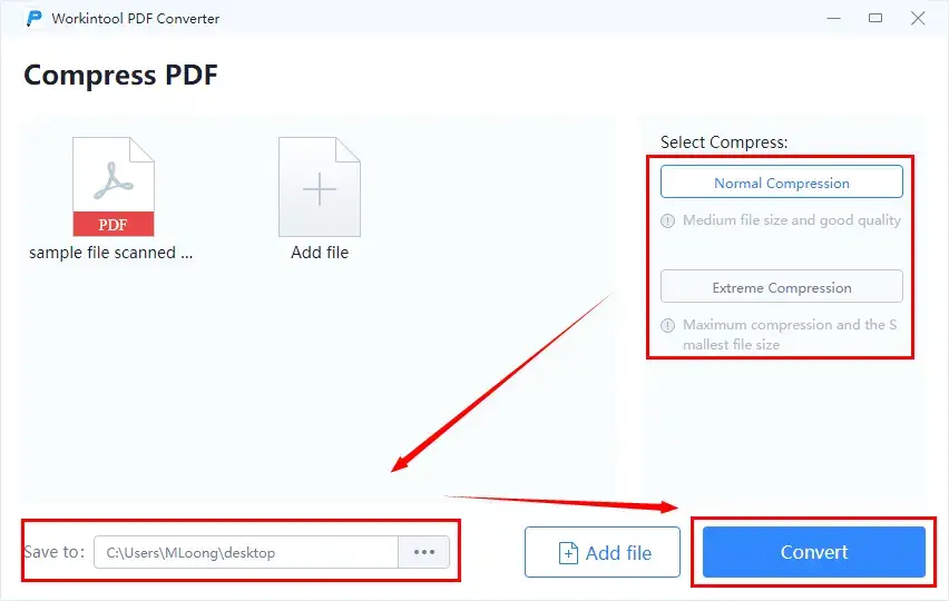 How To Reduce Scanned PDF File Size Without Abode WorkinTool