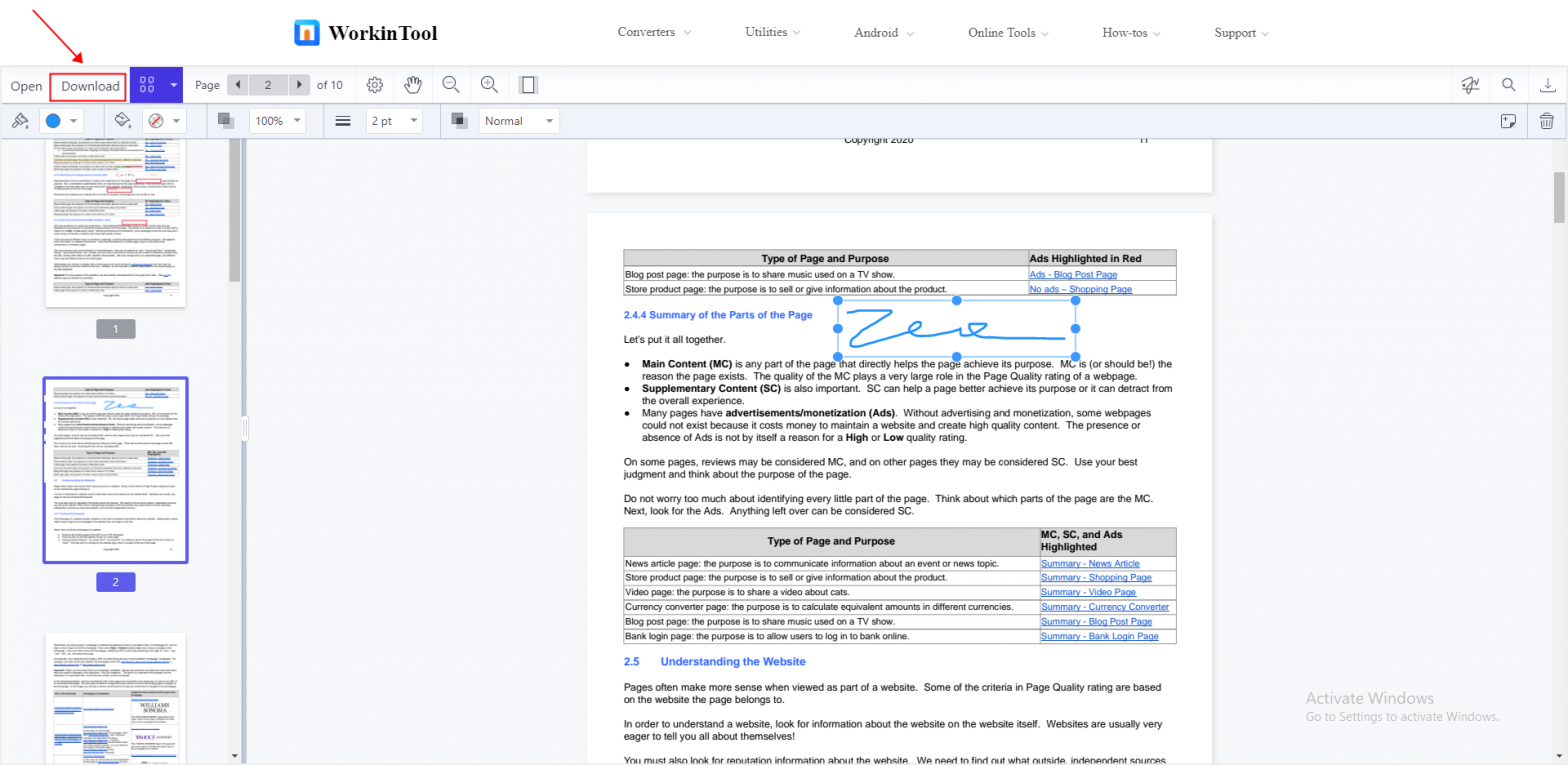How to Electronically Sign a PDF for Free [2024 Solutions] - WorkinTool