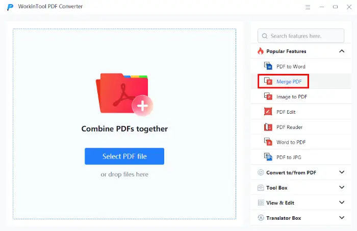 How to Merge PDF Files in a Simple Way | 3 Solutions - WorkinTool