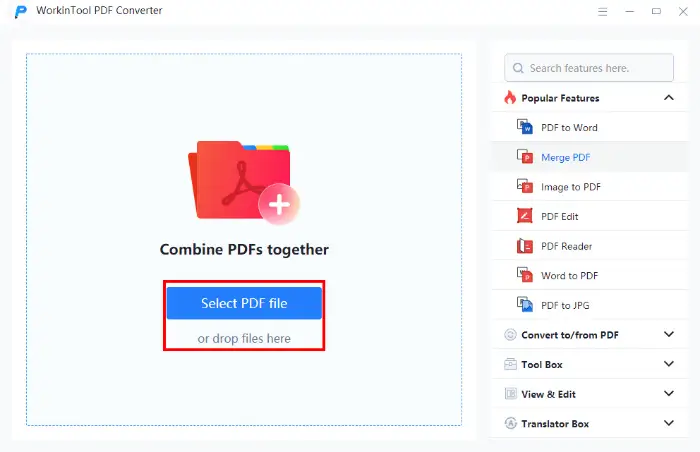 How to Combine PDF Files | Share Three Easy Ways - WorkinTool