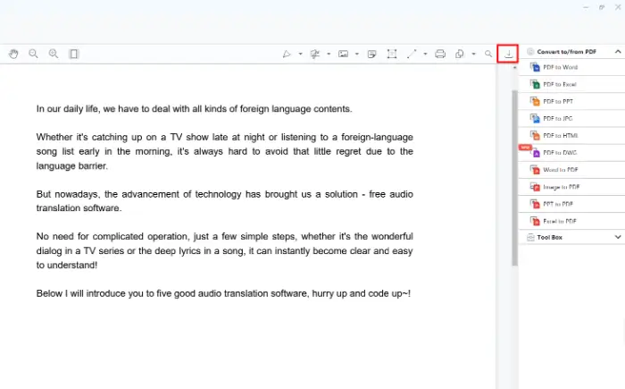 Free PDF Editor Download | Let you Edit PDF Easily - WorkinTool