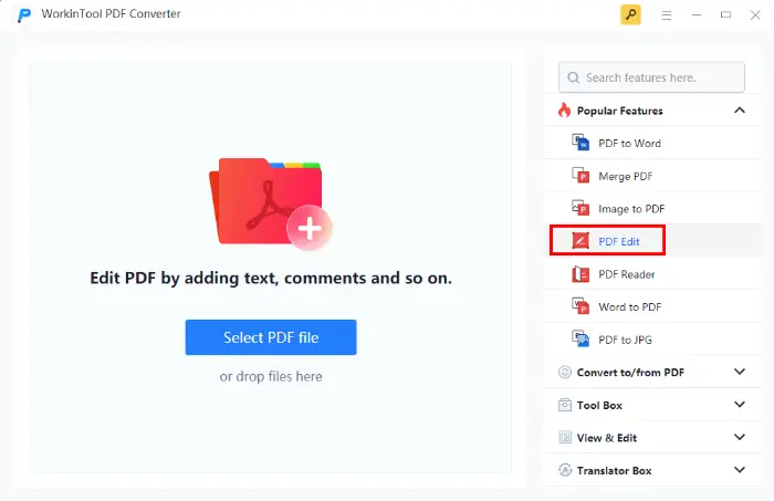 Free PDF Editor Download | Let you Edit PDF Easily - WorkinTool