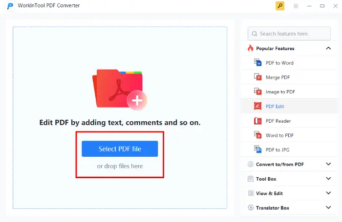 Free PDF Editor Download | Let you Edit PDF Easily - WorkinTool